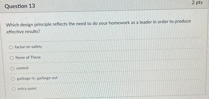 Solved Question 12 2 pts A transactional leader typically | Chegg.com