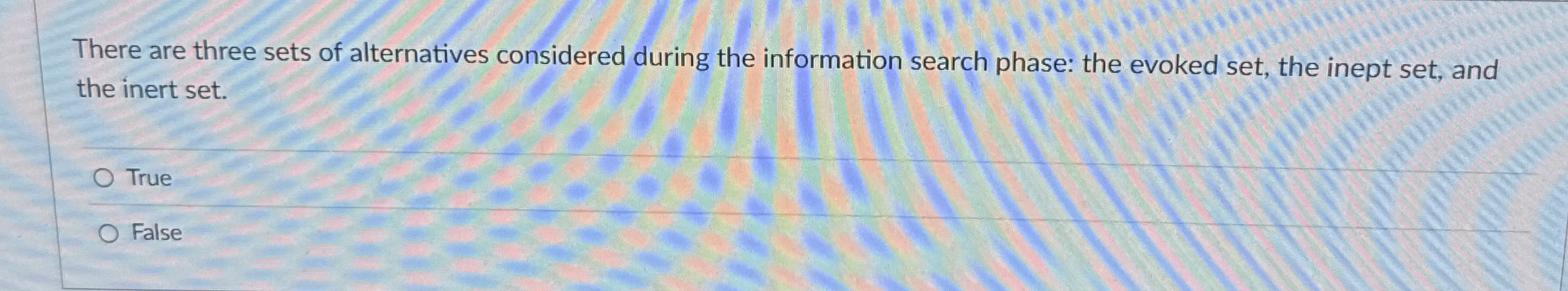 Solved There are three sets of alternatives considered | Chegg.com