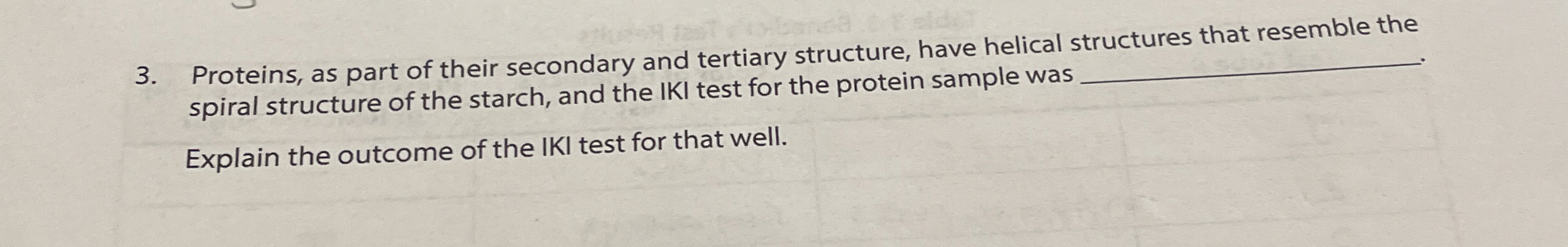 Solved Proteins, as part of their secondary and tertiary | Chegg.com