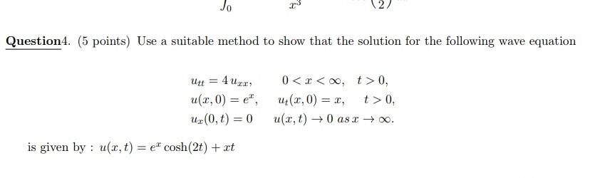 Solved Jo 12/ Question4. (5 points) Use a suitable method to | Chegg.com Solved Jo 12/ Question4. (5 points) Use a suitable method to | Chegg.com