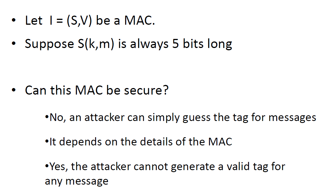 Solved Let I=(S,V) ﻿be a MAC.Suppose S(k,m) ﻿is always 5 | Chegg.com