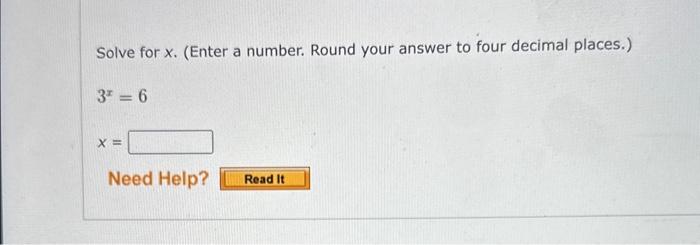 Solved Click here to view the transcript Solve for x. (Enter | Chegg.com