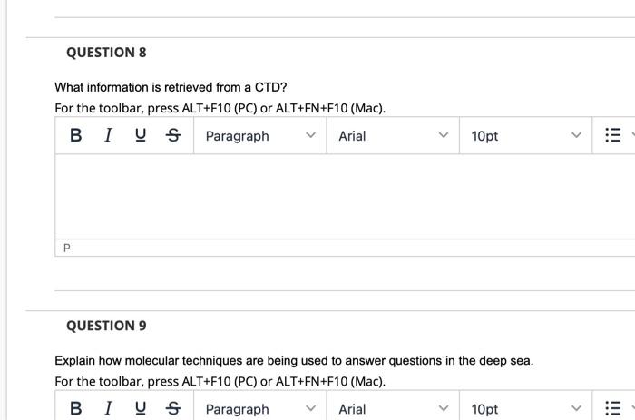 Solved What information is retrieved from a CTD? For the | Chegg.com
