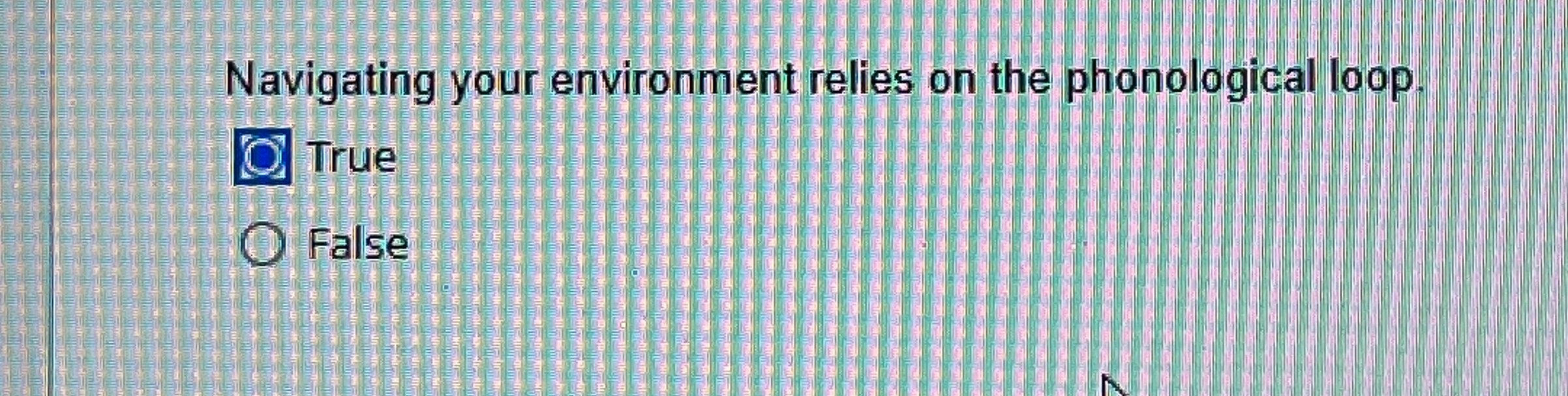 Solved Navigating your environment relies on the | Chegg.com