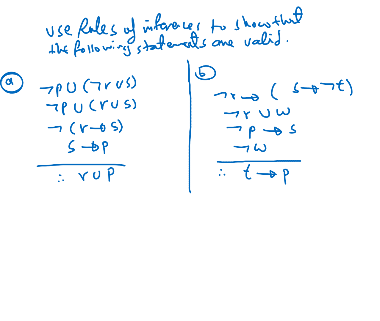 Solved use Rules of inferences to show that the following | Chegg.com