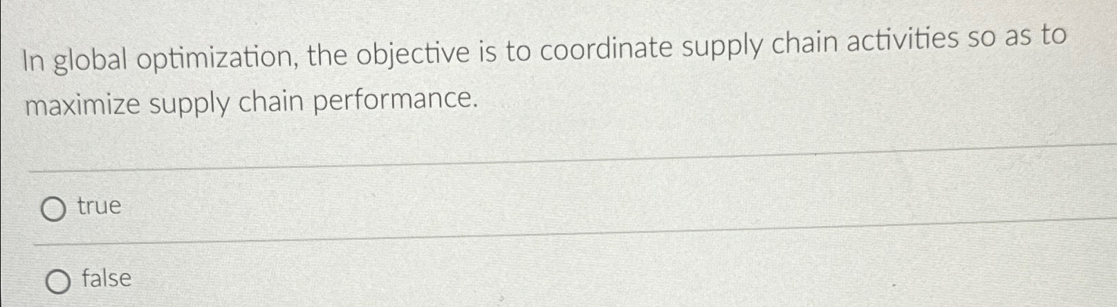 Solved In global optimization, the objective is to | Chegg.com