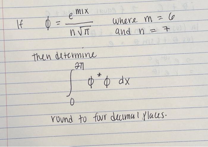 Solved intergation? no clue what to do. can you show clear | Chegg.com