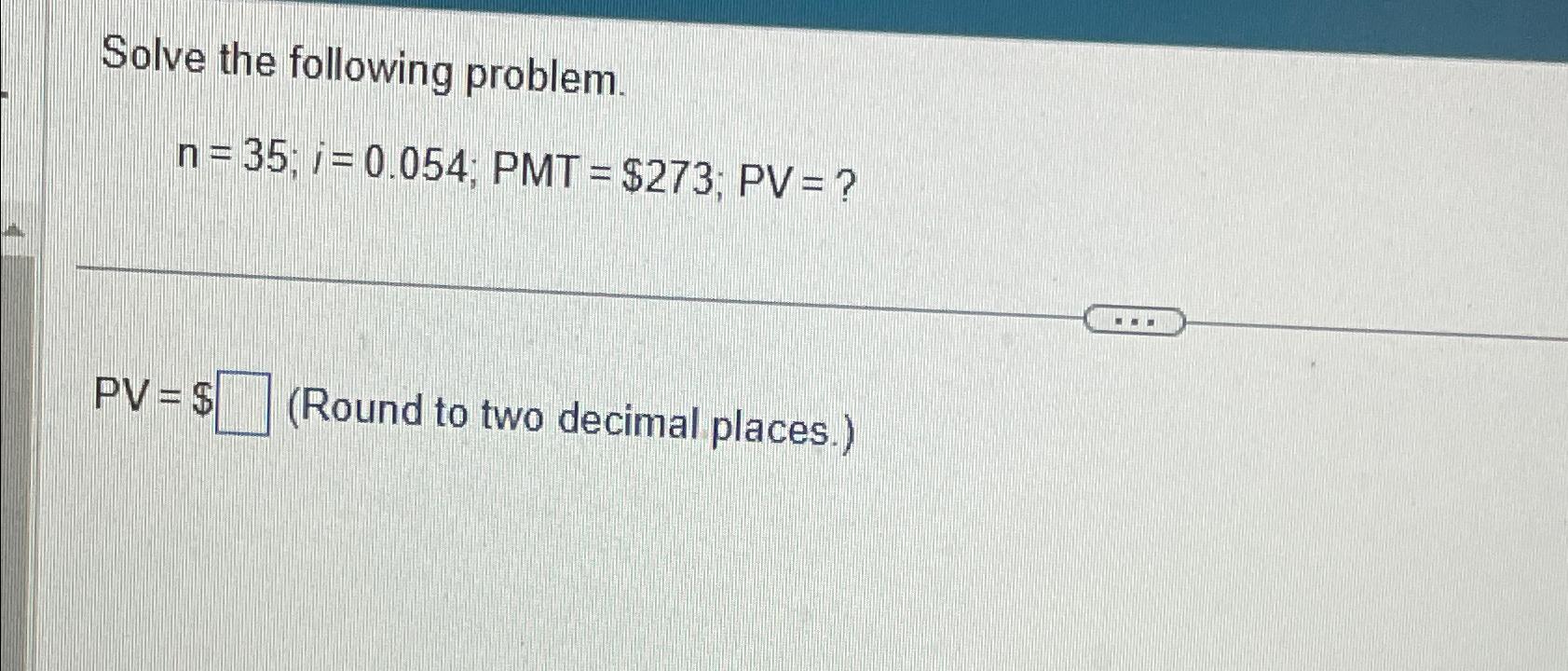 Solved Solve the following | Chegg.com