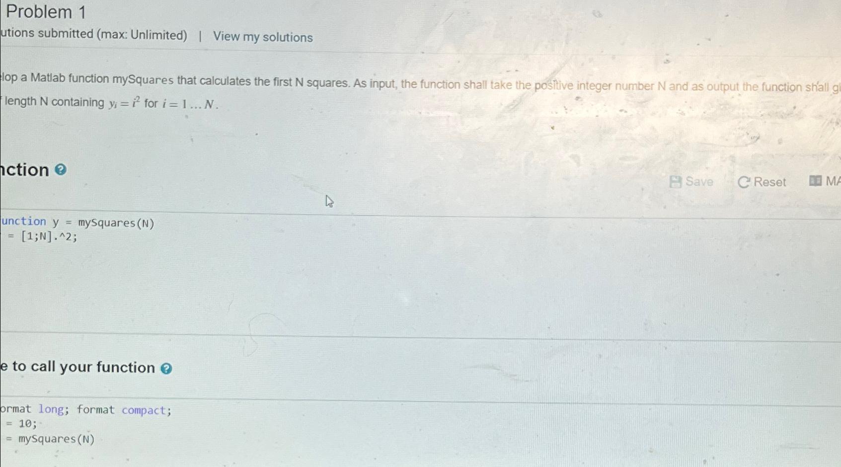 Solved Problem 1utions submitted (max: Unlimited) | ﻿View my | Chegg.com
