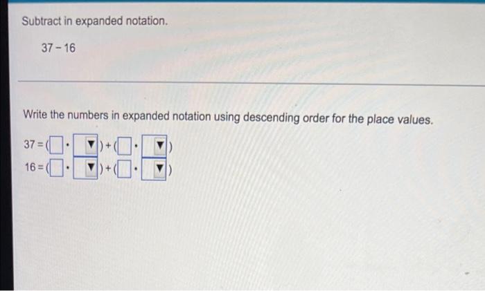 Solved Add in expanded notation. 26+71 Write the numbers in | Chegg.com