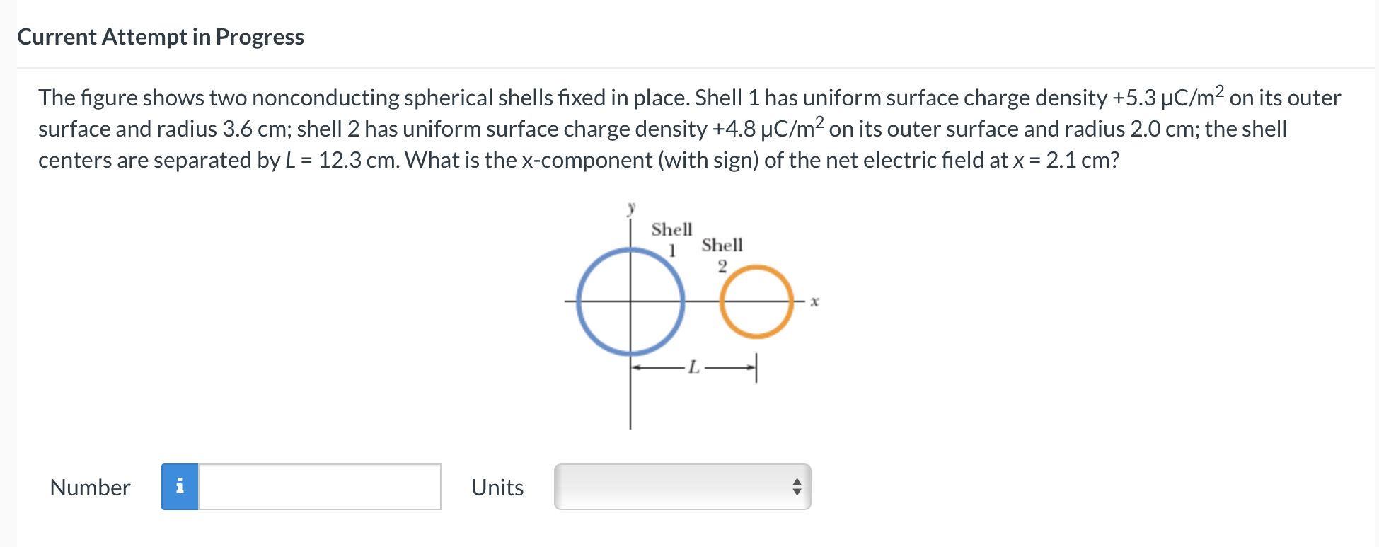Solved Current Attempt in ﻿ProgressThe figure shows two | Chegg.com