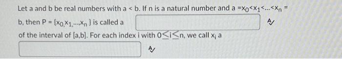 Solved Let a and b be real numbers with aR based on the | Chegg.com