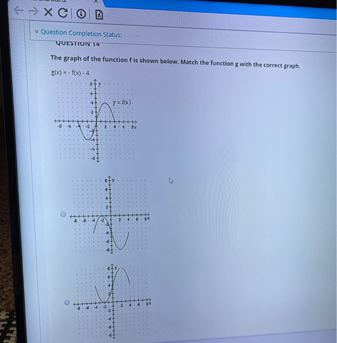 Solved →XCO * Question Completion Status: QUESTION 14 The | Chegg.com