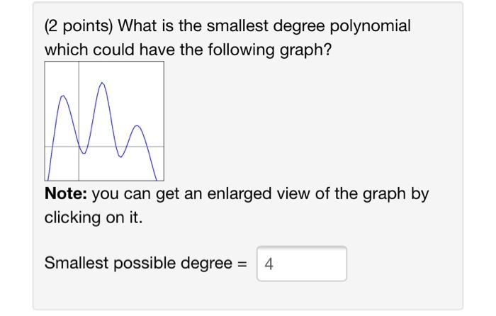 Solved (3 points) The polynomial p(x) = 4x3 – 16r2 + 21x – | Chegg.com