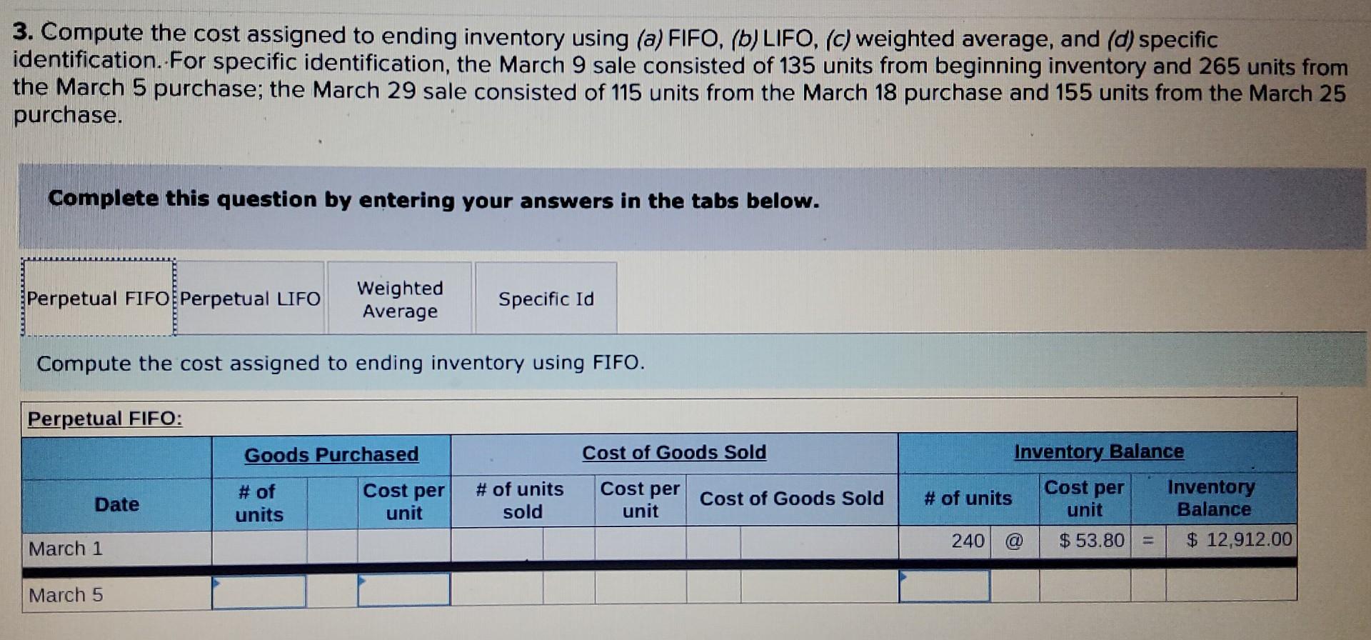 Solved Exercise 6-12 Analysis of inventory errors LO A2 | Chegg.com