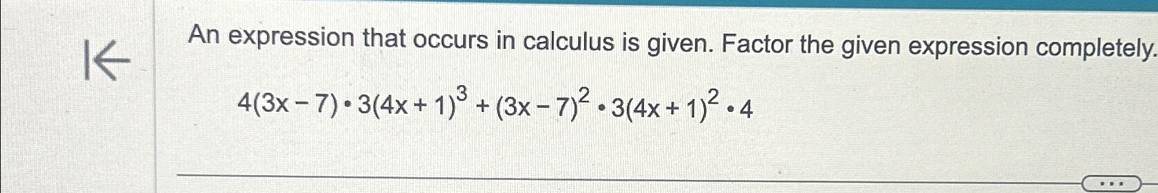 Solved An expression that occurs in calculus is given. | Chegg.com