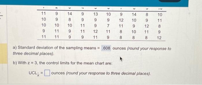 Solved efer to Table S6.1 - Factors for Computing Control | Chegg.com
