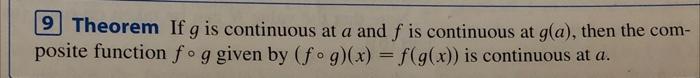 Solved 25-32 Explain, using Theorems 4, 5, 7, and 9, why the | Chegg.com