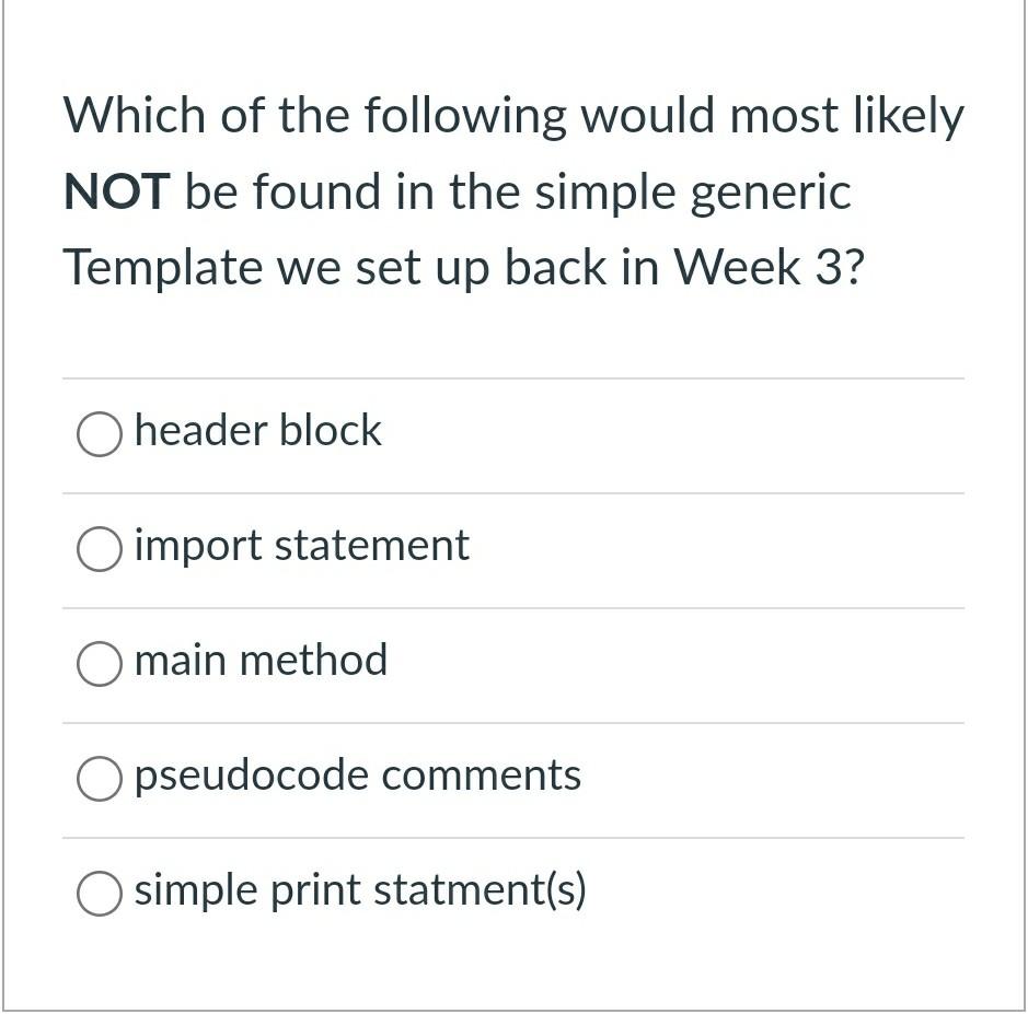 Solved Which of the following is NOT one of the 3 properties | Chegg.com