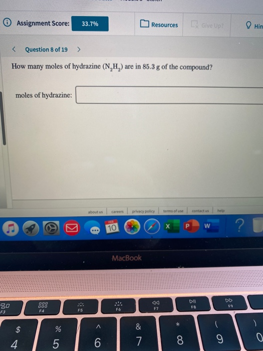 Solved Assignment Score: 33.7% Resources - Give Up? Hin