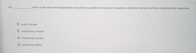 Solved The ﻿refers to the idee thet organizations should | Chegg.com