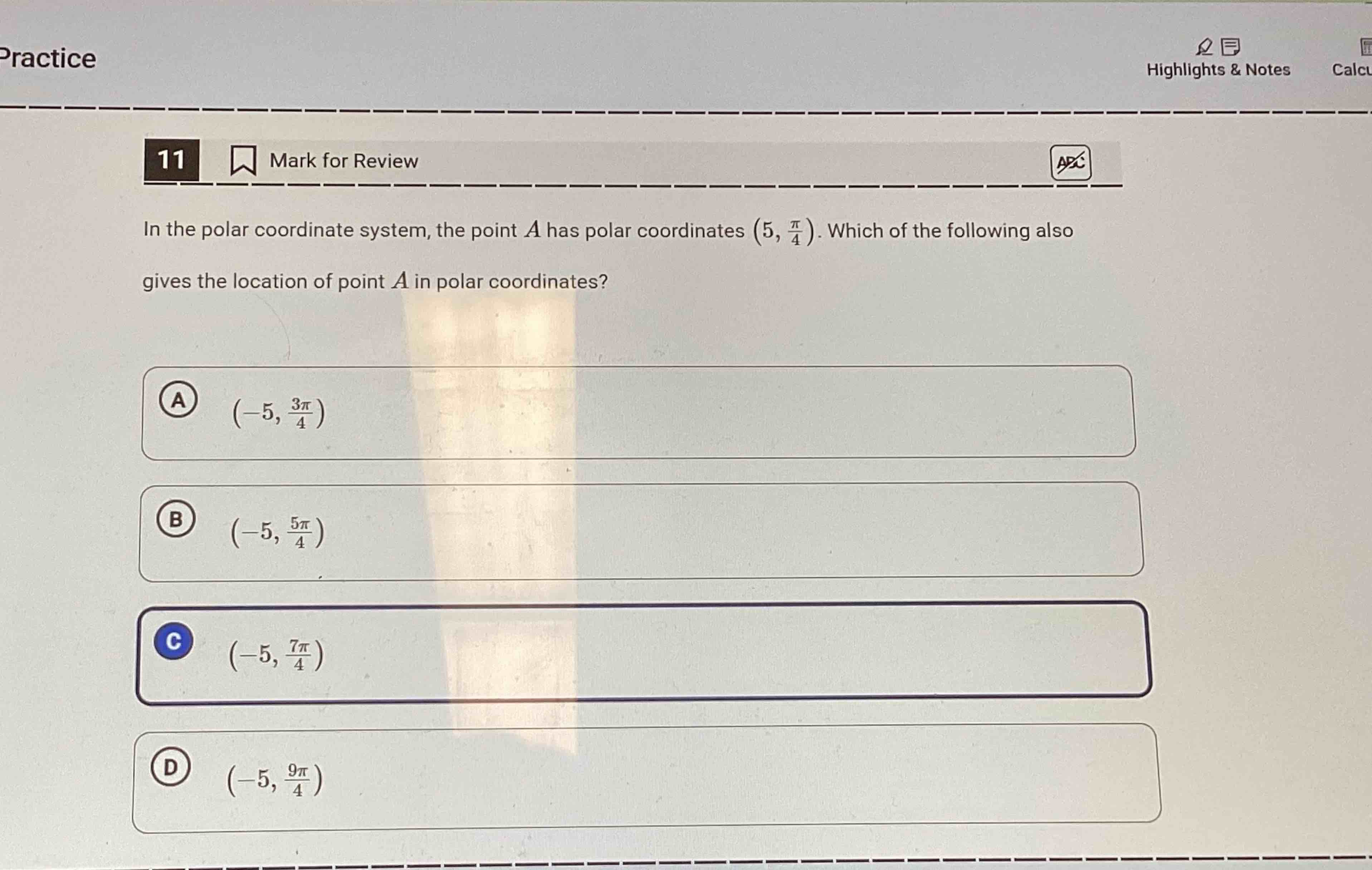 Solved In ﻿the polar coordinate system, the point A has | Chegg.com