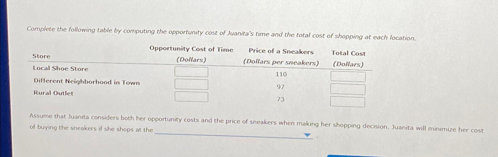 Solved Complete the following table by computing the | Chegg.com
