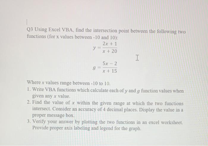 Solved It Is An Vba Question So Solve It With Excel Vba Not 