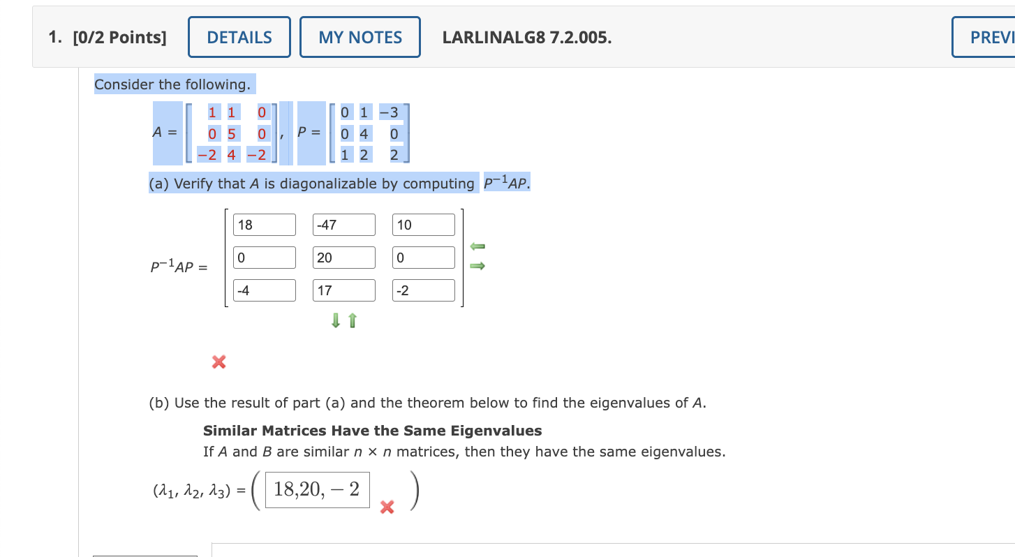 Solved Consider the following. | Chegg.com