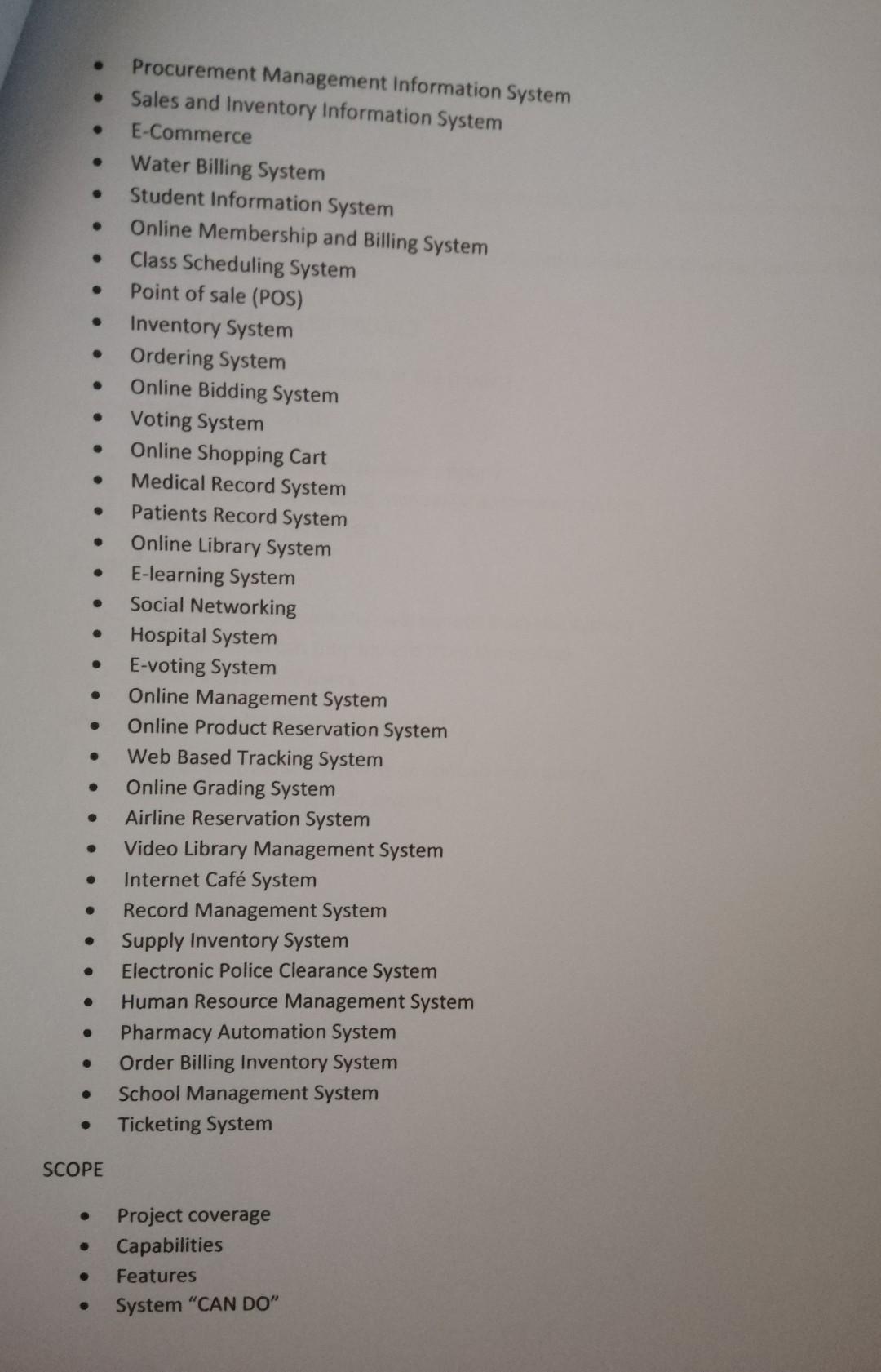 Solved Laboratory Exercise 01 System Analysis and Design - | Chegg.com