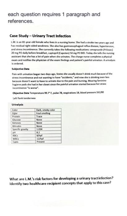 Solved each question requires 1 paragraph and references. | Chegg.com