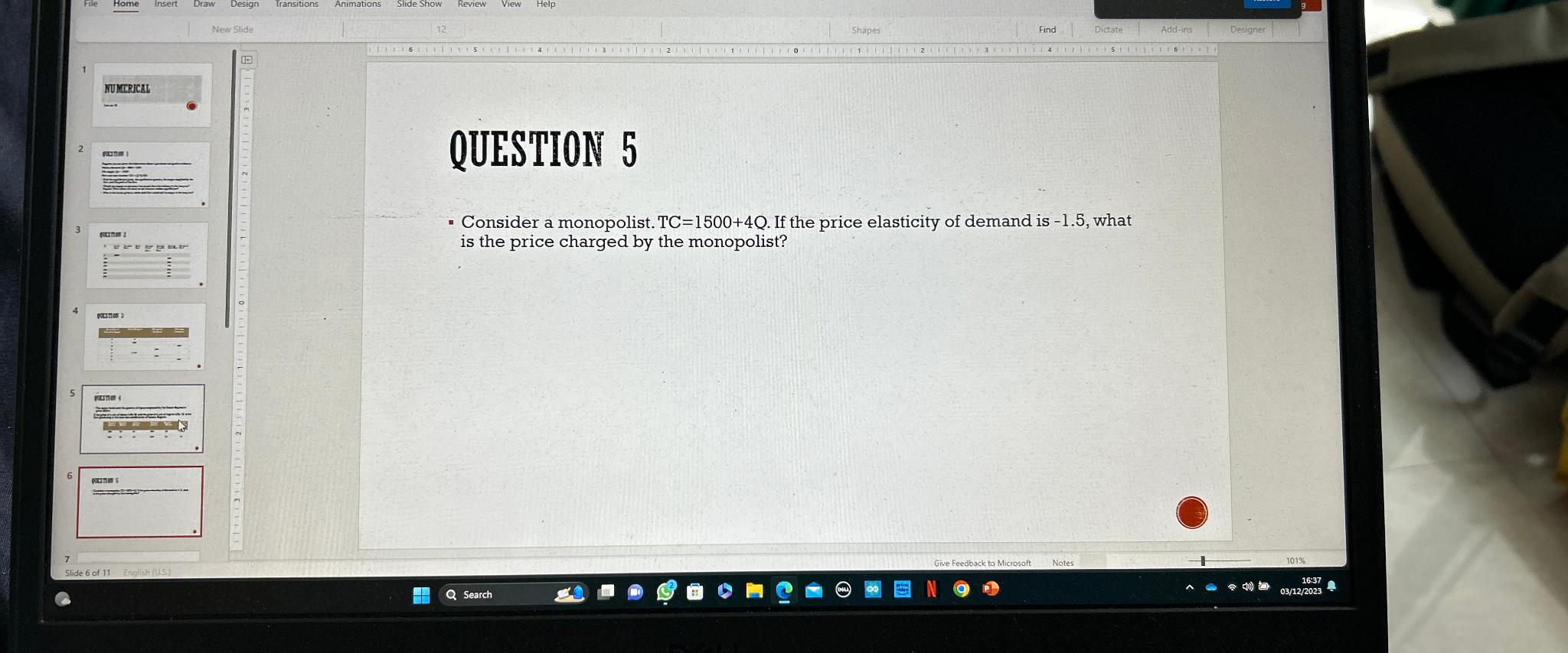Solved QUESTION 5Consider a monopolist. TC=1500+4Q. ﻿If the | Chegg.com