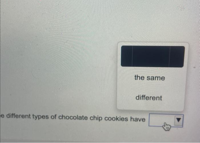 Solved A data set includes the counts of chocolate chips | Chegg.com