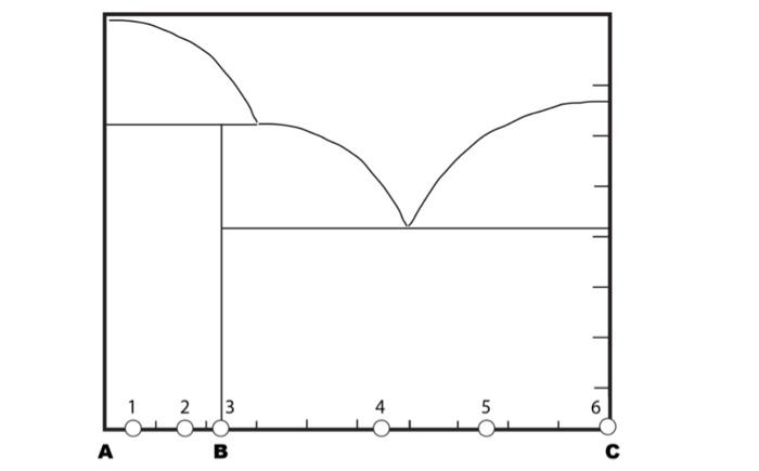 Solved 1. Label the stable phases in all sections in the | Chegg.com