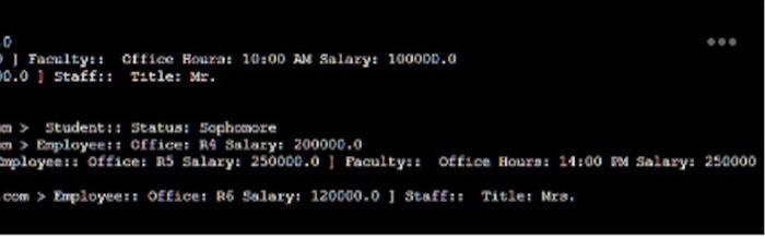 Solved Design a class named Person and its two subclasses | Chegg.com