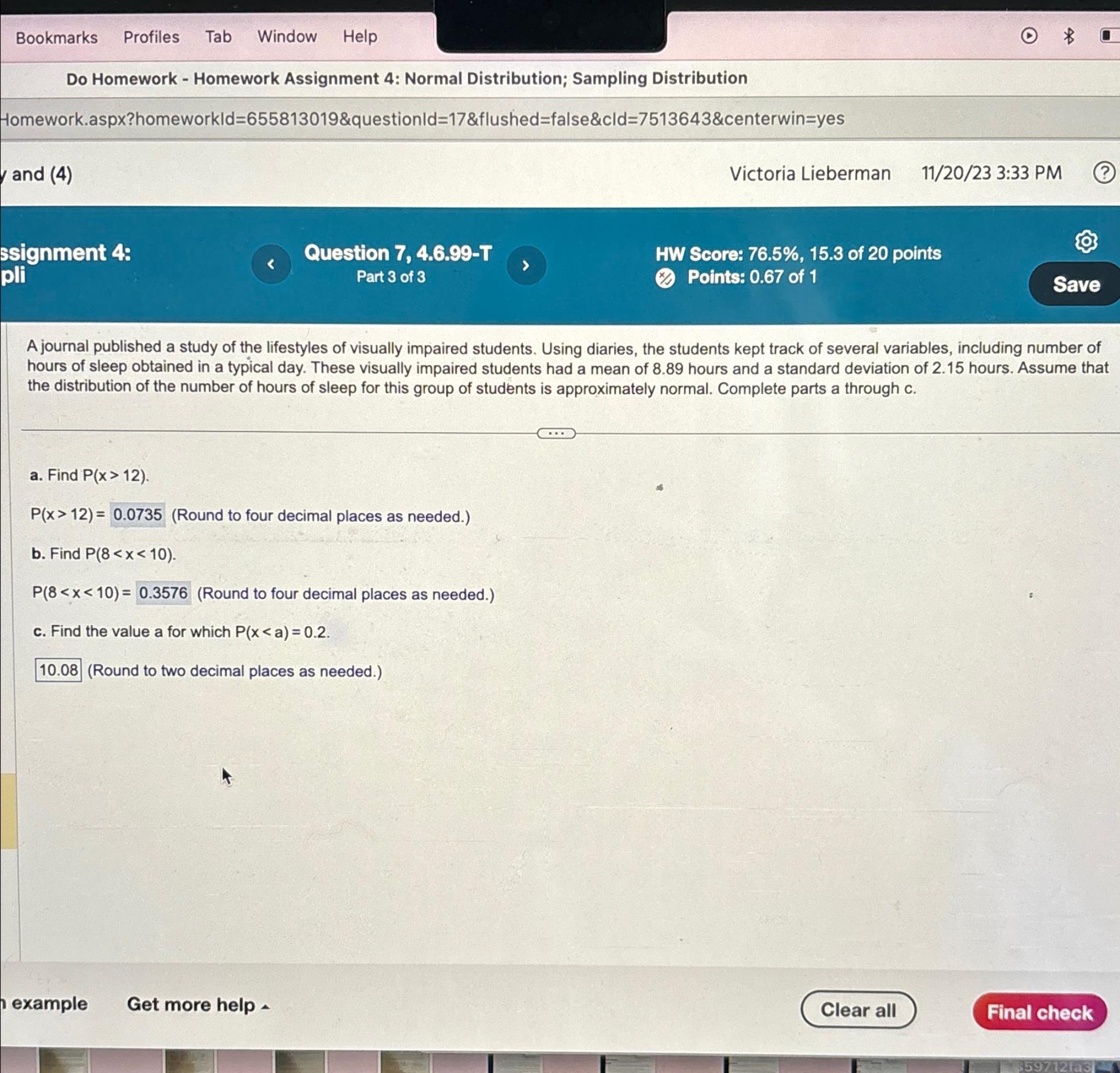 Solved Bookmarks Profiles Tab Window HelpDo Homework - | Chegg.com