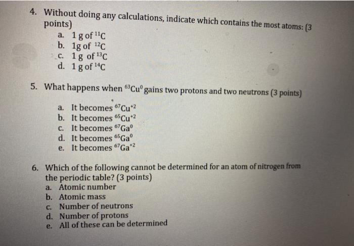 Solved 4. Without doing any calculations, indicate which | Chegg.com
