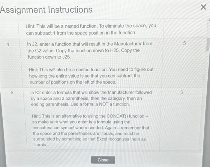 Solved Assignment InstructionsAs ⋅1,1,1,…Assignment | Chegg.com