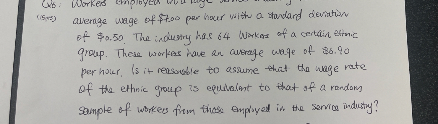 Solved (I5ps) ﻿average wage of $7.00 ﻿per hour with a | Chegg.com