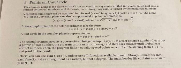 Solved 3. Product of Points and Data The third program | Chegg.com