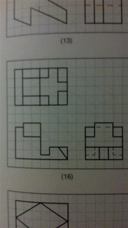 Solved draw the missing line in figure 16 and draw an | Chegg.com