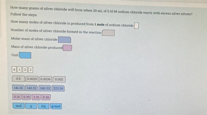 Solved Consider the following reaction: BaCl2 (aq) + Na2SO4 | Chegg.com
