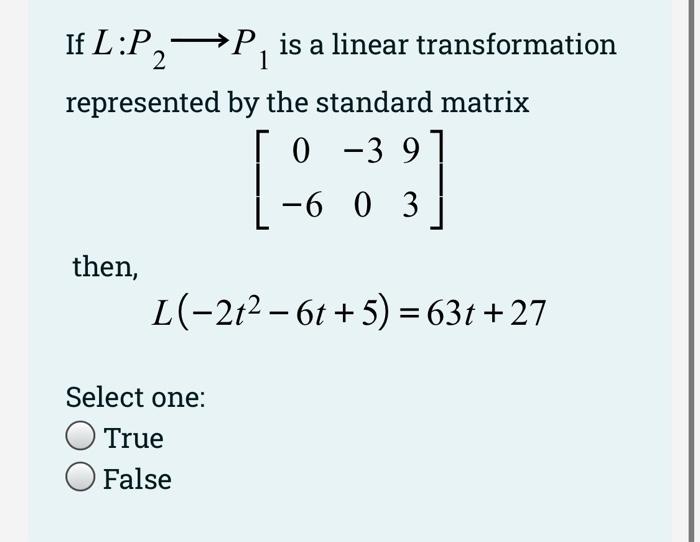 Solved If p(a)=22-82 +15 is the characteristic polynomial of | Chegg.com