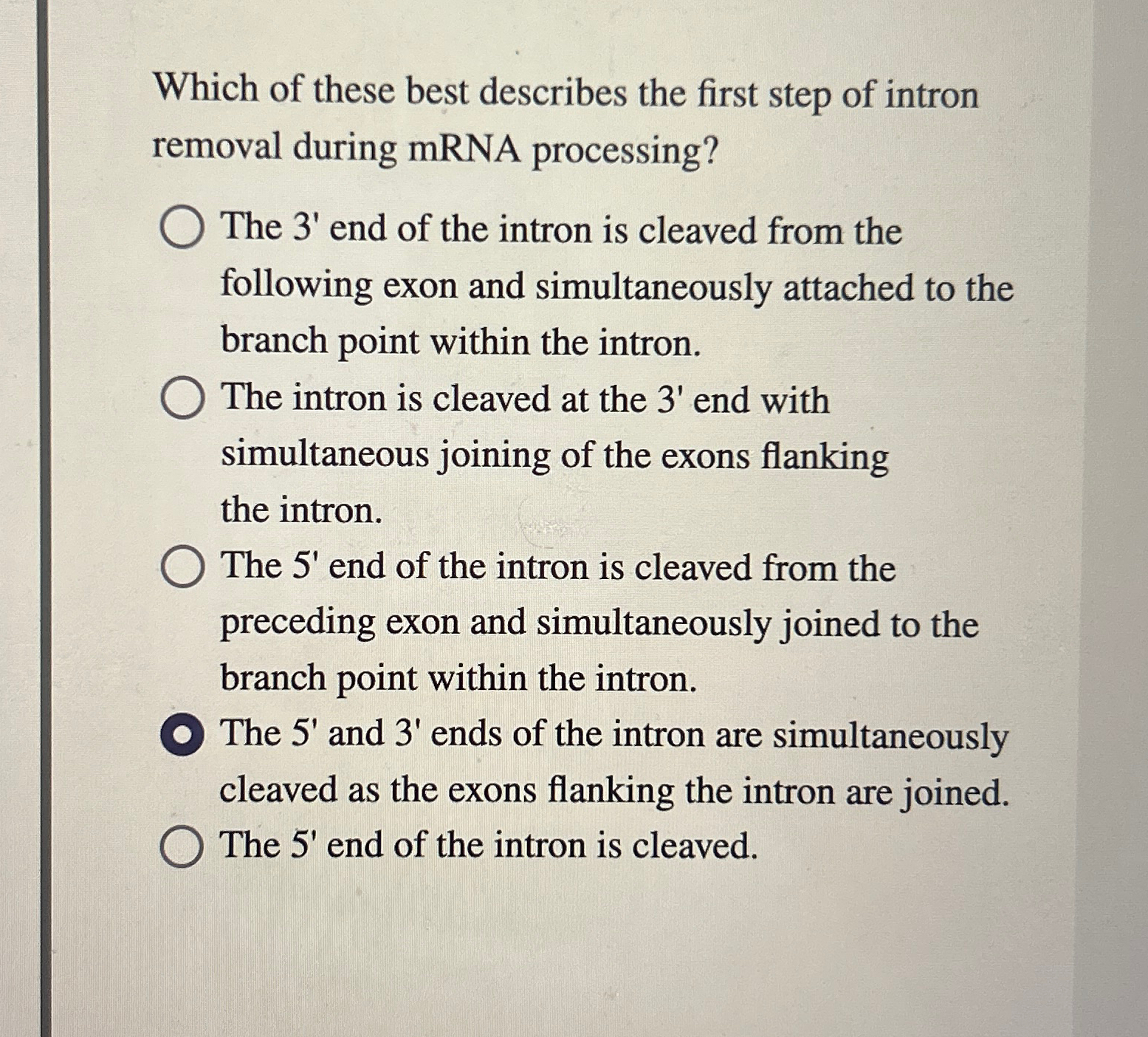 Solved Which of these best describes the first step of | Chegg.com