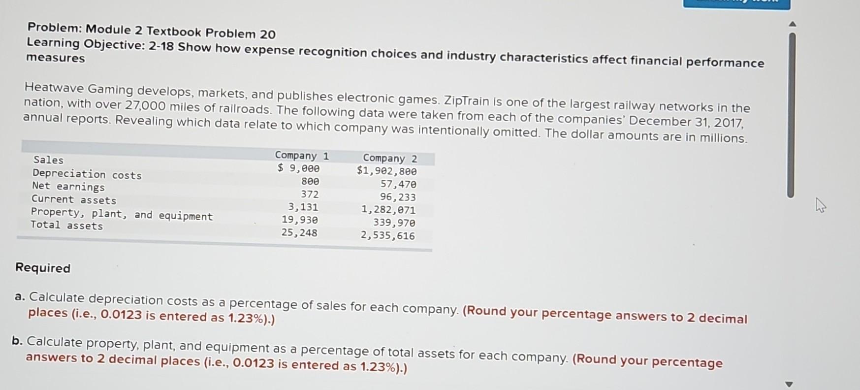 Solved Problem: Module 2 Textbook Problem 20 Learning | Chegg.com