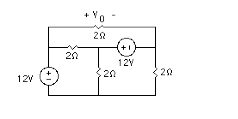 Solved Determine V0 ﻿using superposition please draw the | Chegg.com