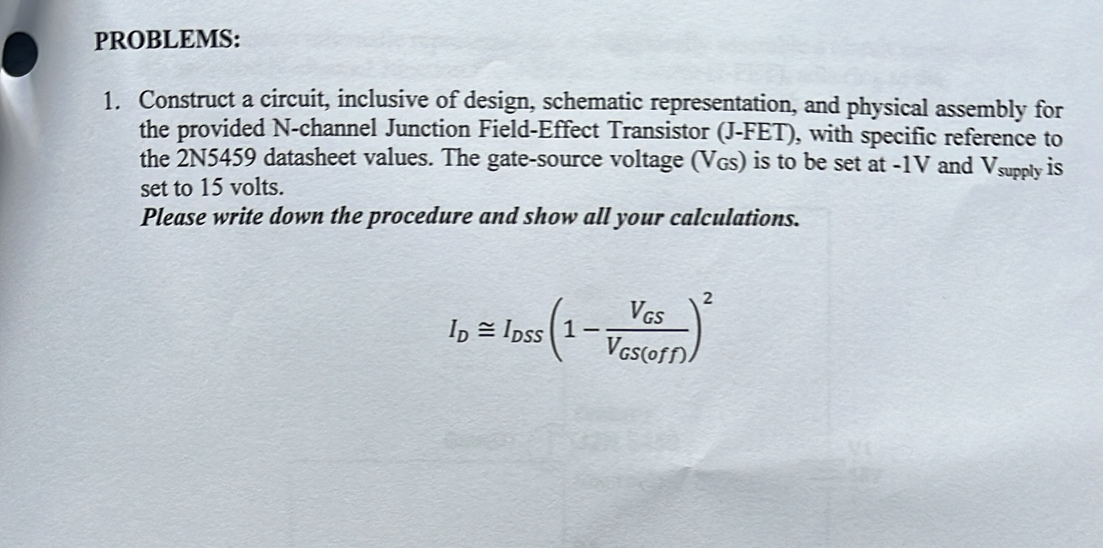 Solved PROBLEMS:Construct a circuit, inclusive of design, | Chegg.com