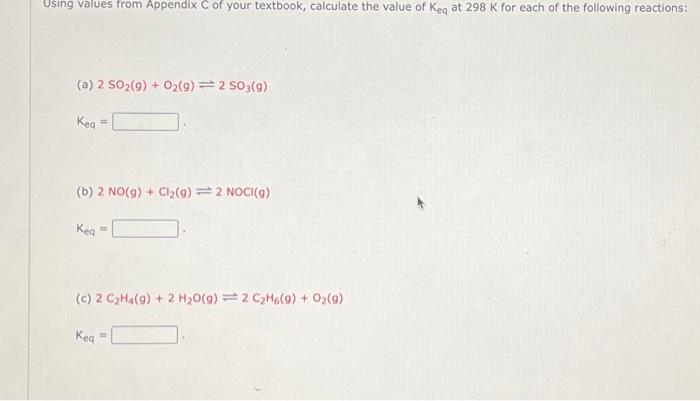from Appendix C of your textbook, calculate the value | Chegg.com