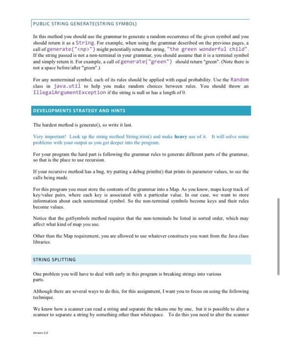 Solved CS145 - PROGRAMMING ASSIGNMENT GRAMMER SOLVER | Chegg.com
