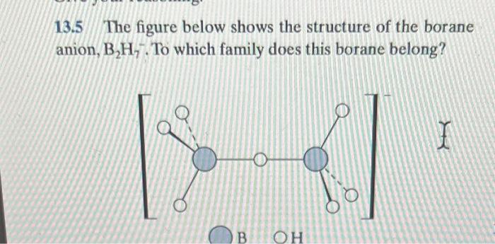 Solved 13.5 The figure below shows the structure of the | Chegg.com